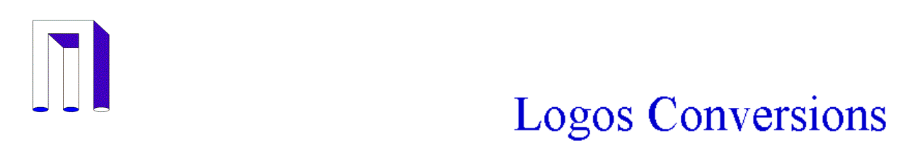 LOGOS CONVERSIONS